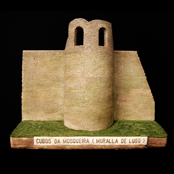 La Mosquera (Detalle de Muralla) de Lugo - Santa María la Real